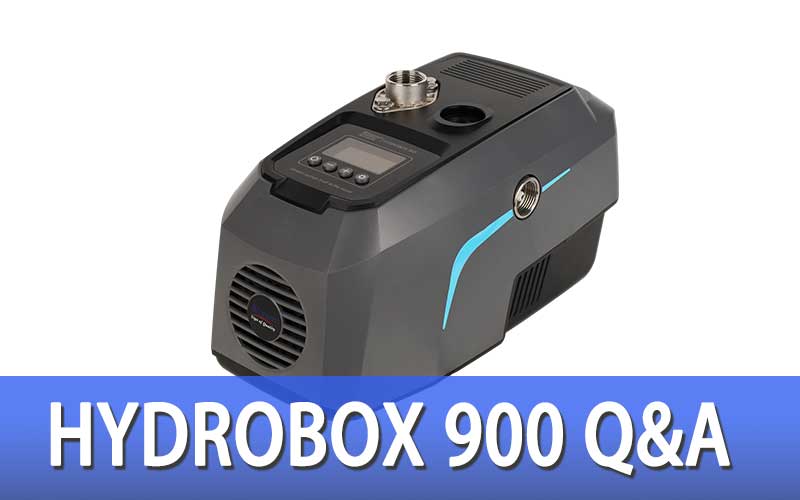 Hydrobox900 product Q&A