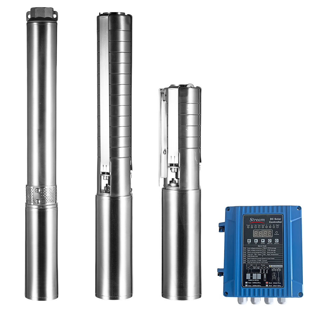 DC Solar Well Pump With Water Filled Motor Manufacturers and Suppliers ...