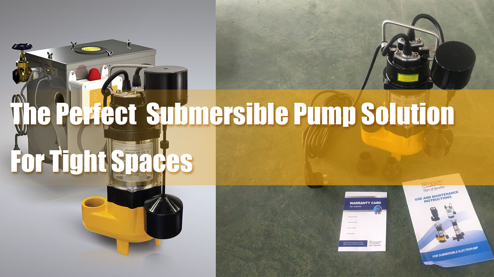 Compact Submersible Pumps with Vertical Float Switches: The Perfect ...