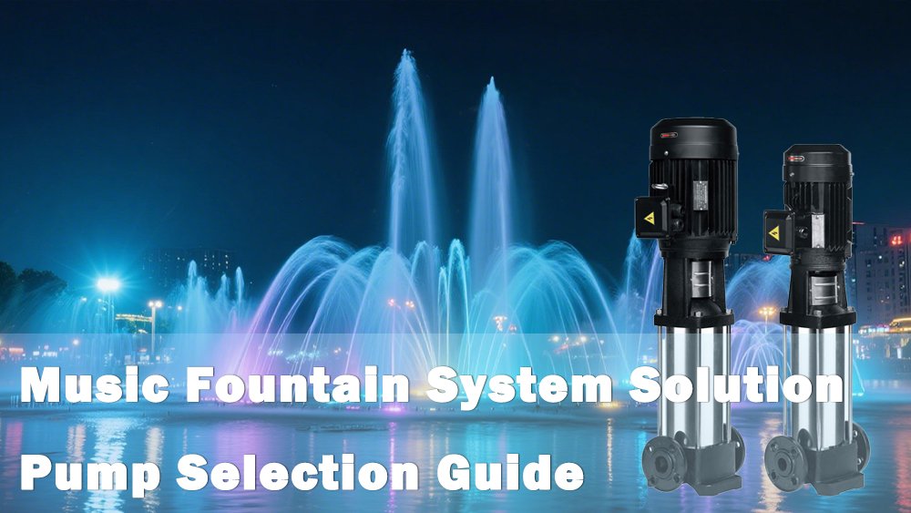 Music Fountain System Solution & Pump Selection Guide